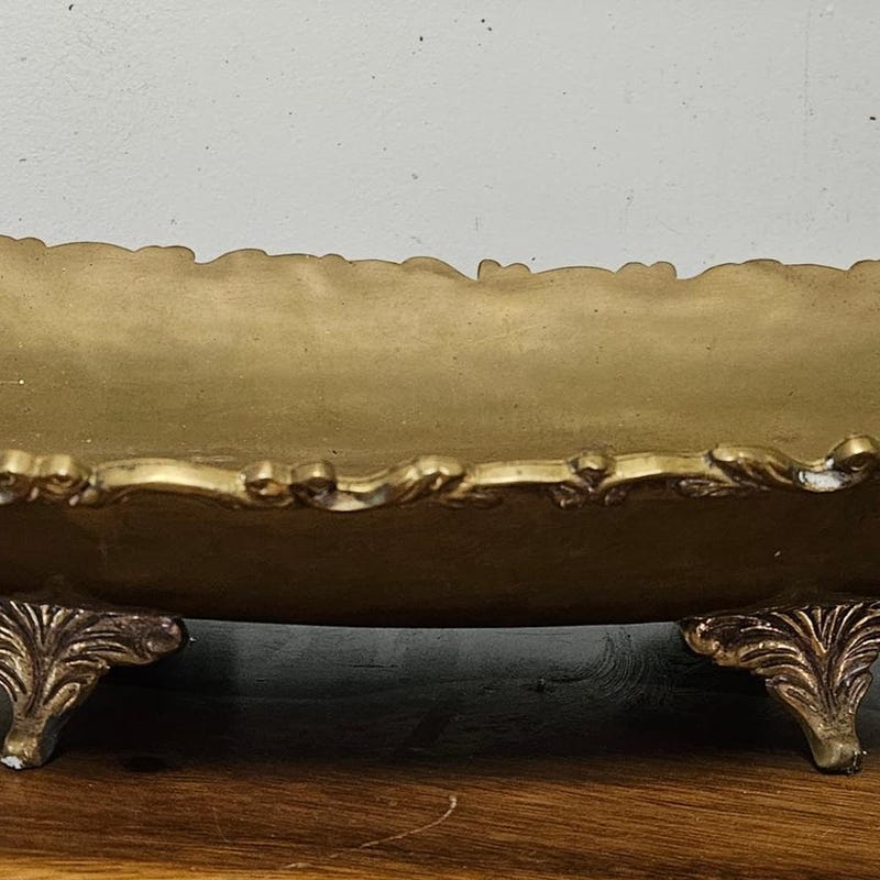 Brass Centerpiece - Etsy