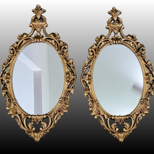 Regency Mirror - Etsy