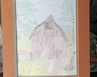 Nostalgic Old Barn - Etsy