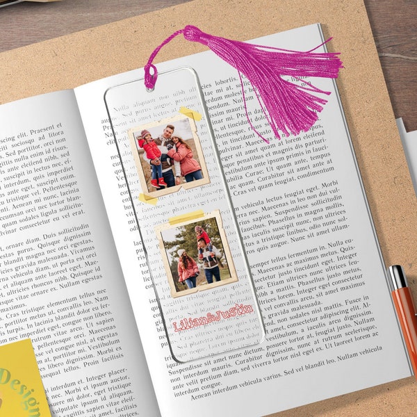 Photo Bookmark - Etsy