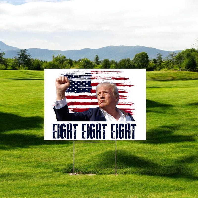 Trump Yard Sign - Etsy
