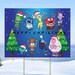Inside Out Merry Christmas Yard Sign, Christmas Party Inside Out Sign ...