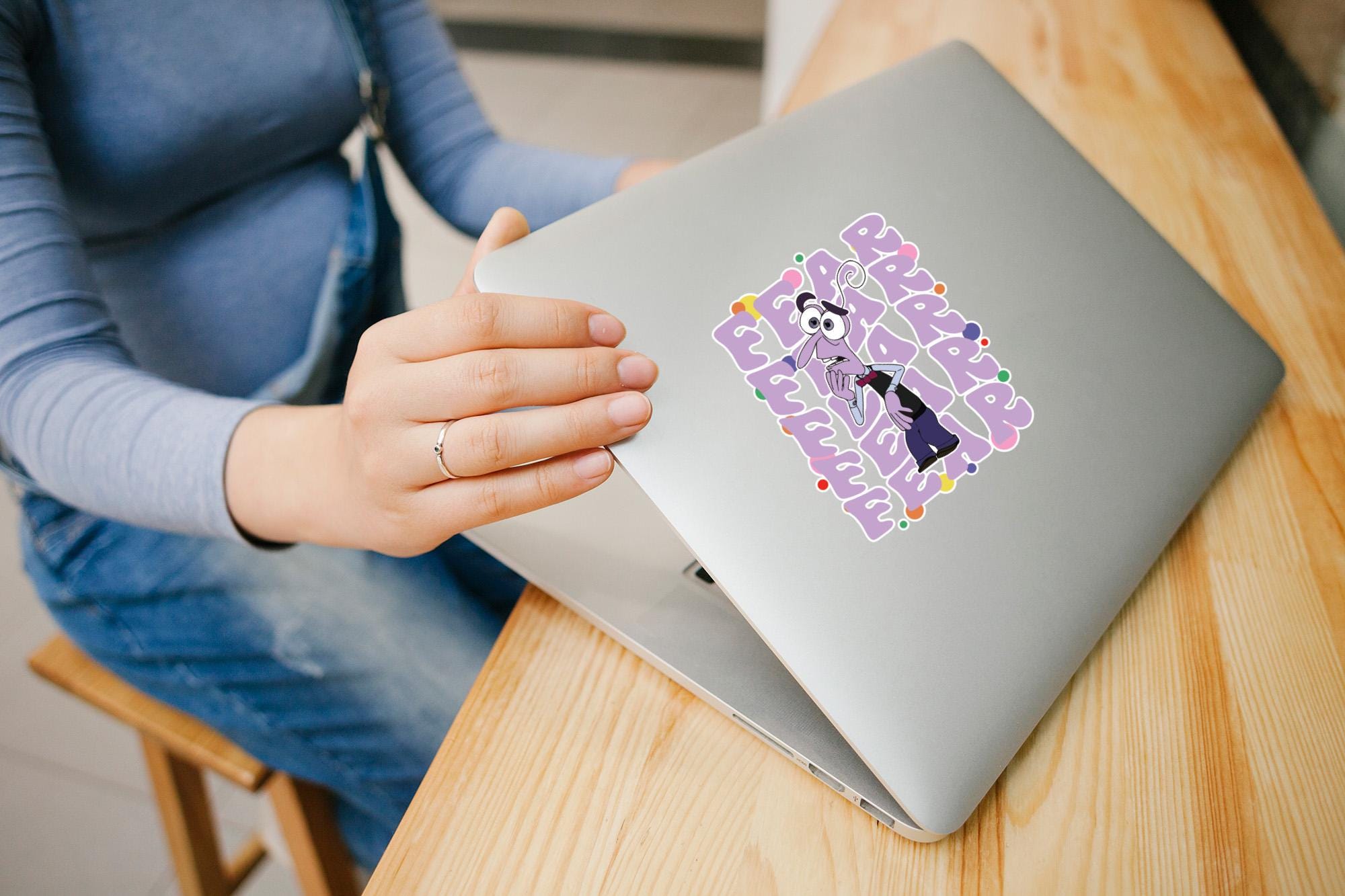 Inside Out 2 Anger Sticker, Inside Out Joy Decal, Anxiety Sticker ...