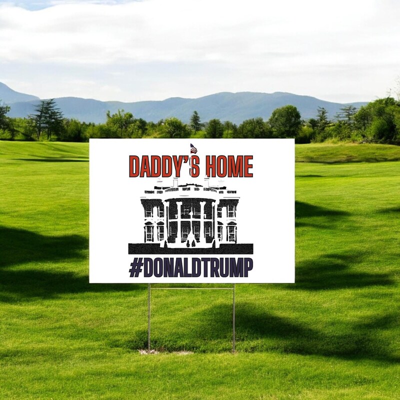 Trump 2024 Yard Sign - Etsy