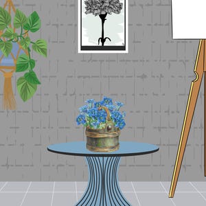 January Birth Flower: Carnation Wall Art - Etsy