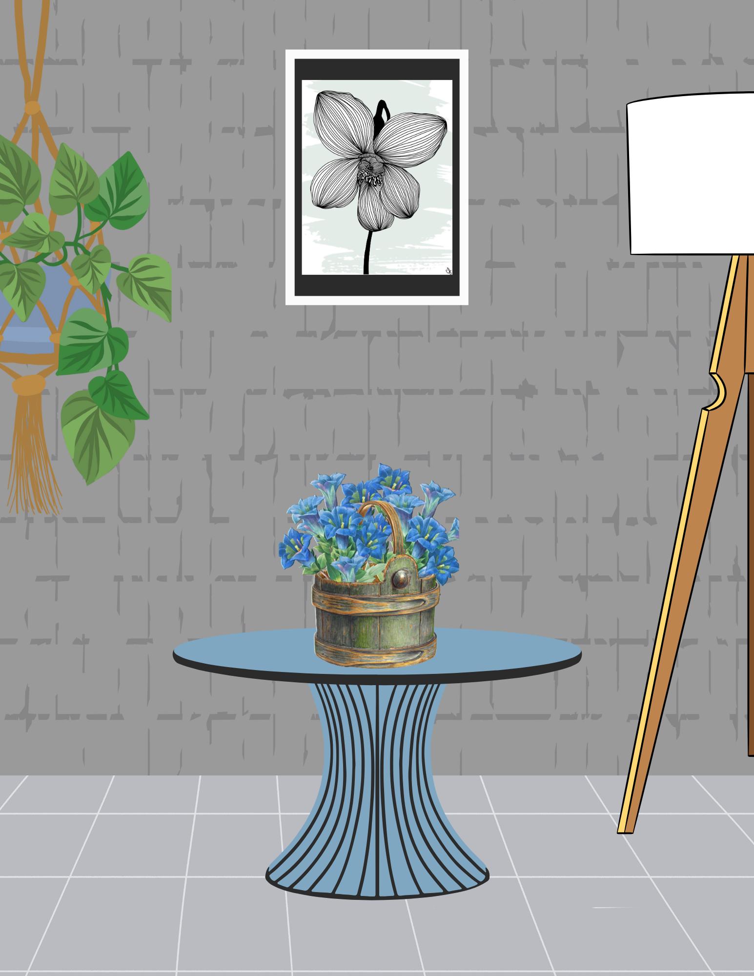 February Birth Flower: Orchid Wall Art - Etsy