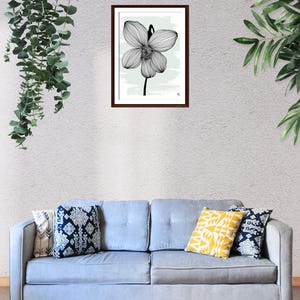 February Birth Flower: Orchid Wall Art - Etsy