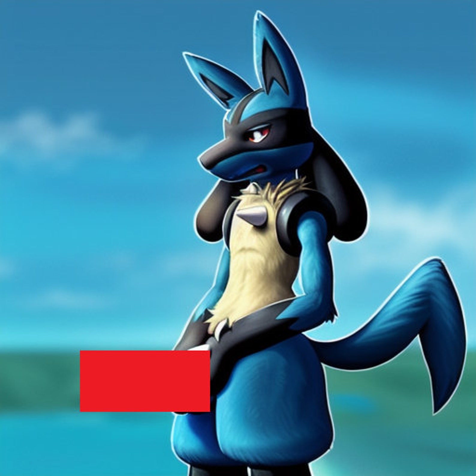Lucario Nsfw Art 50 Images Bundle Sexy Male Pokemon Ai Generated Etsy