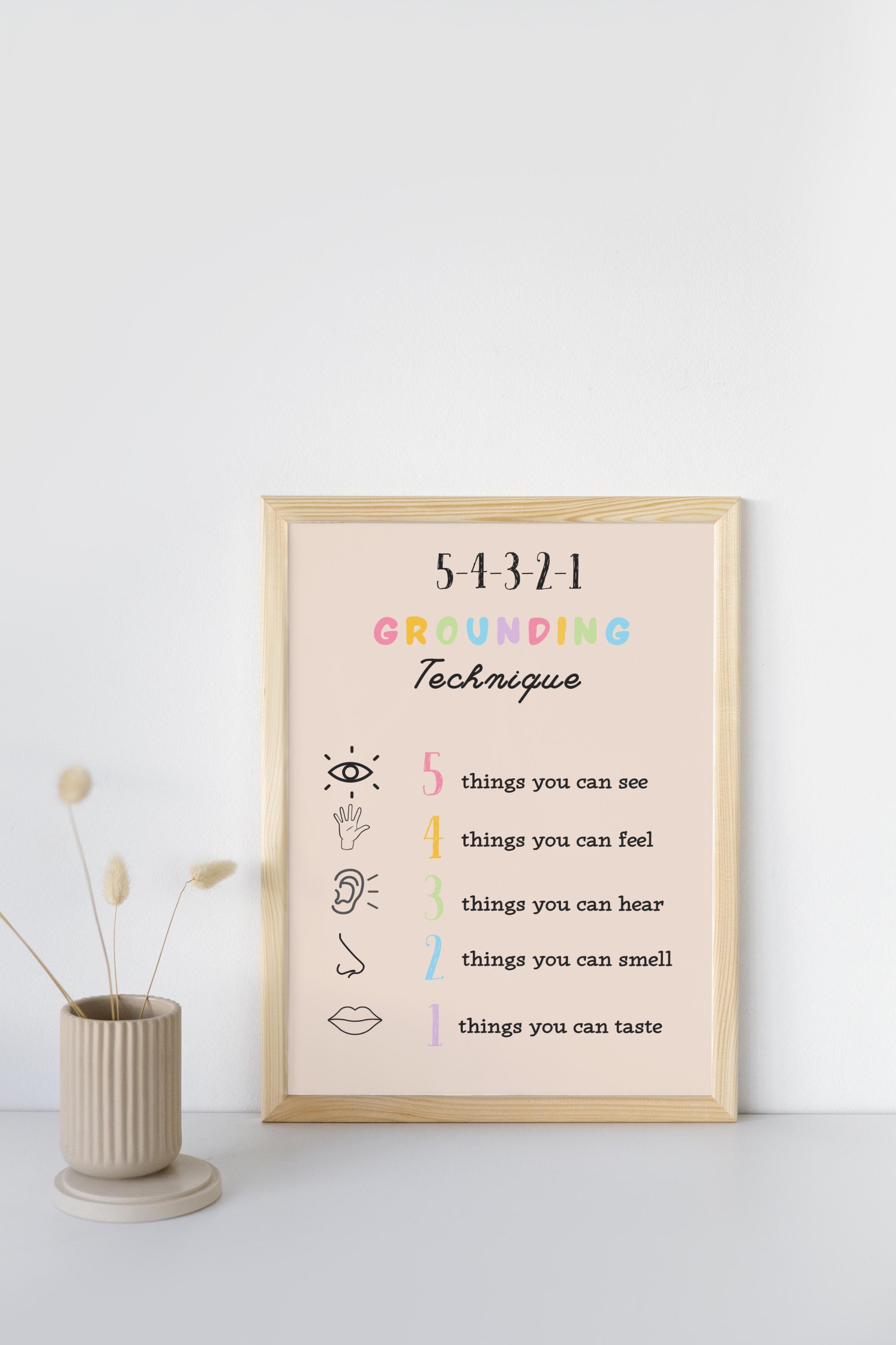 Calm Corner Posters Set: Mindfulness, Breathing Strategies (digital ...
