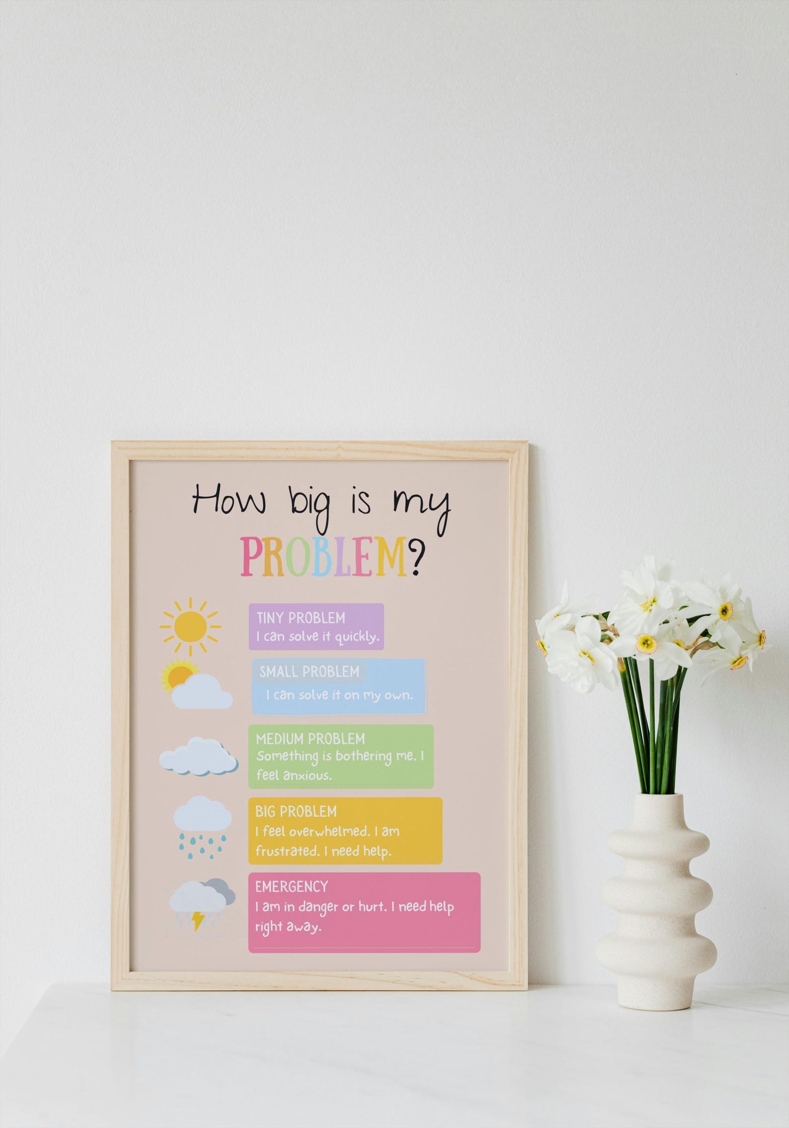 Calm Corner Posters Set: Mindfulness, Breathing Strategies (digital ...