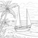 Coloring Transportation Adventures Printable Sheets of Cars, Boats ...