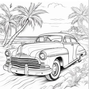 Coloring Transportation Adventures Printable Sheets of Cars, Boats ...