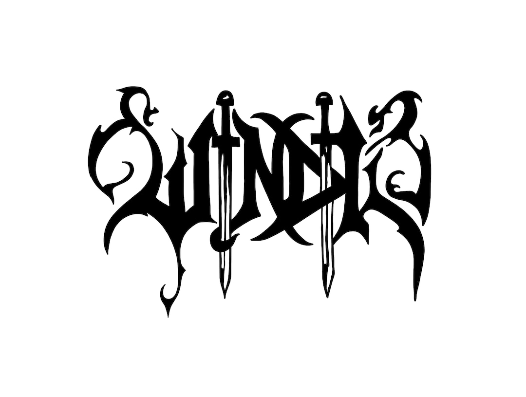 Windir Metal Band Logo Vinyl Cut Decal - Etsy