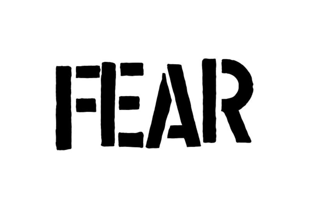 Fear Punk Band Logo Vinyl Cut Sticker Decal - Etsy