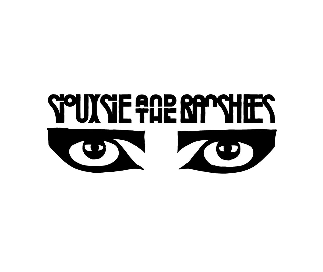 Siouxsie and the Banshees Logos Vinyl Cut Sticker Decal - Etsy