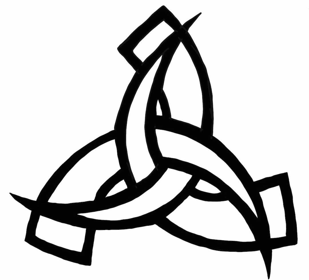 Tri-horn Viking Symbol Horns of Odin Norse Pagan Vinyl Cut - Etsy