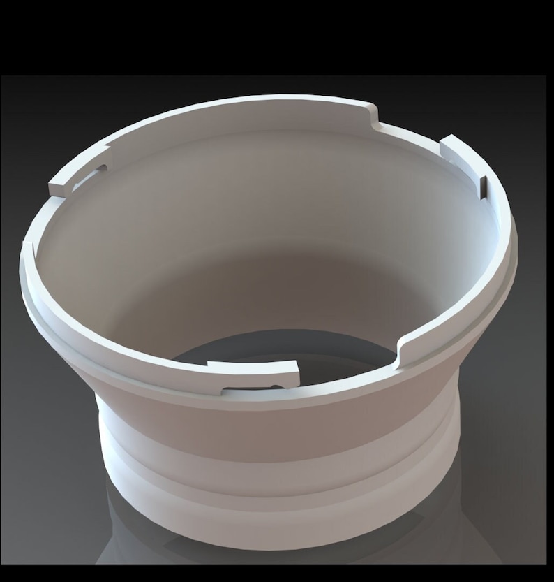 Full Vent Assembly for Ecoflow Wave 2 Including Reducing Adapters ...