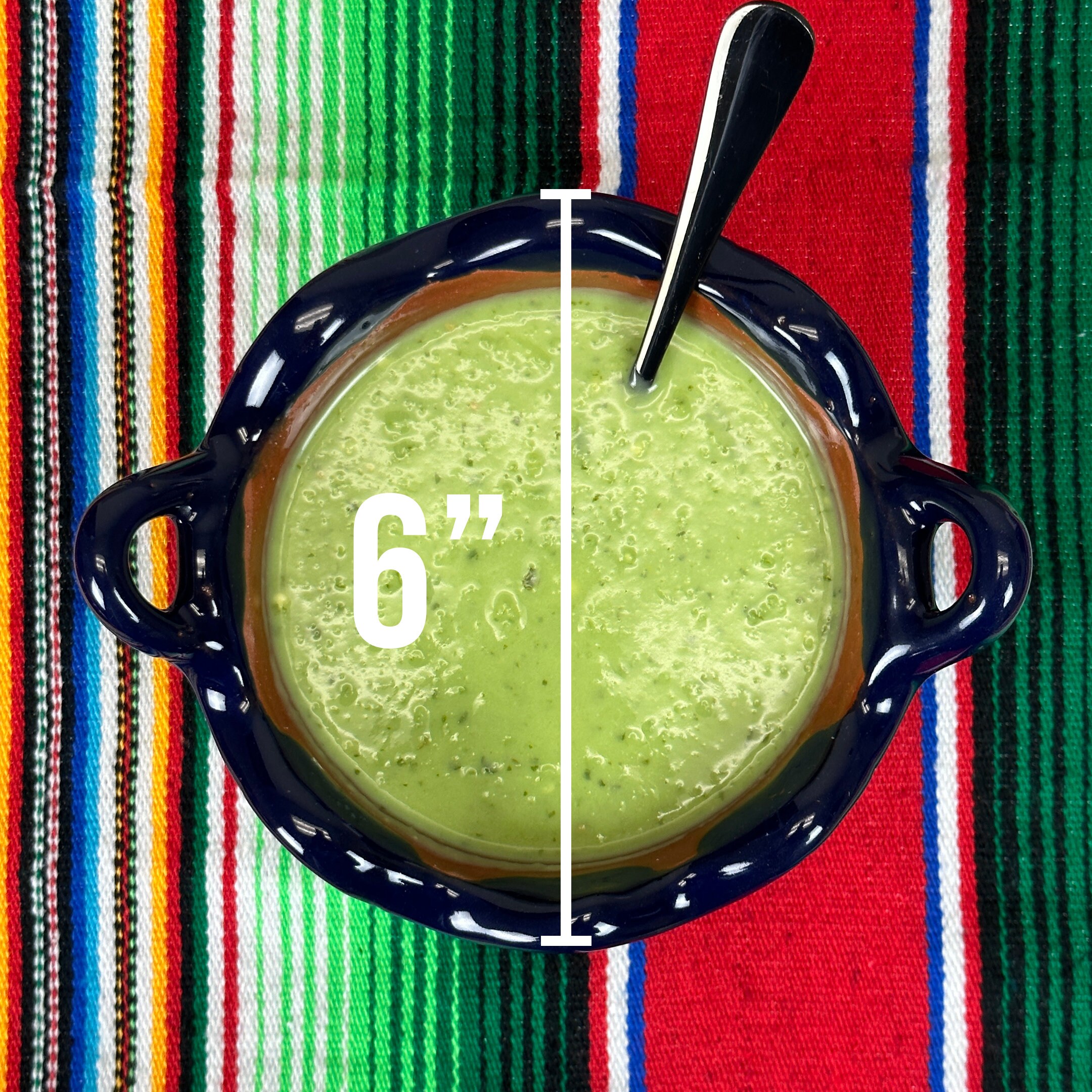 FFX Artesania Authentic Handmade Mexican Clay Salsa Bowl (1 Bowl ...