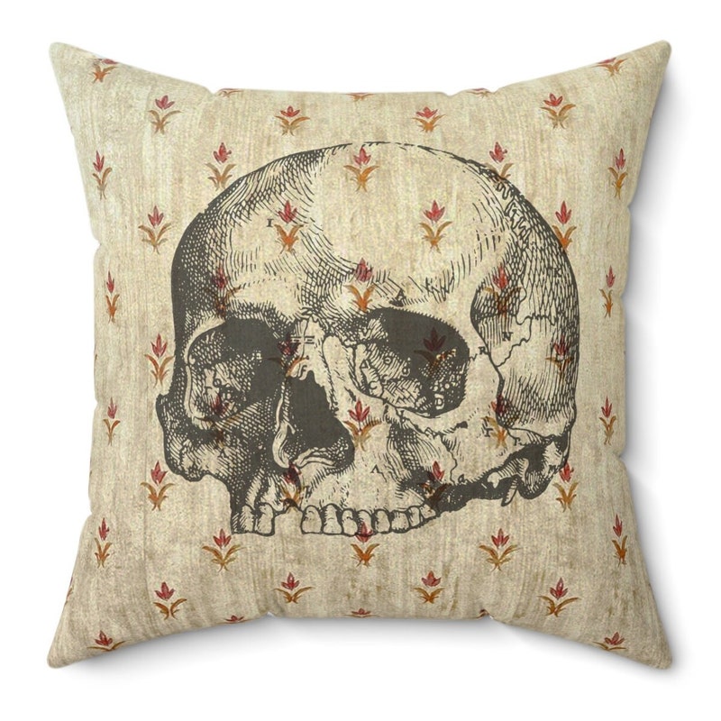 Skull Pillow - Etsy