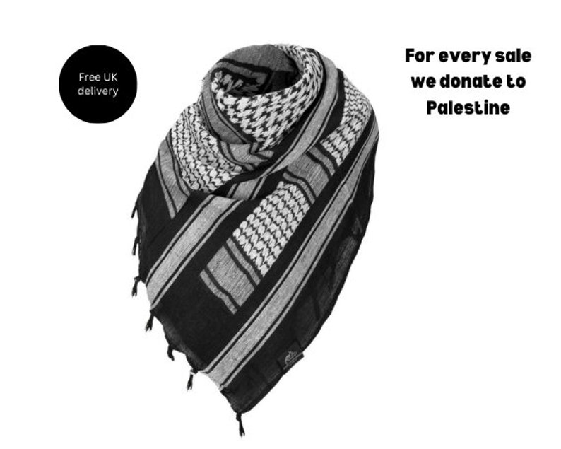 Keffiyeh Palestine Scarf Traditional Shemagh Scarf for Men and Women ...