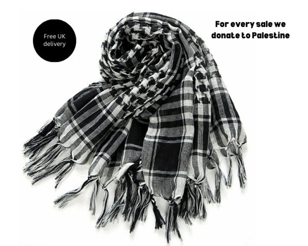 Keffiyeh Palestine Scarf Traditional Shemagh Scarf for Men and Women ...