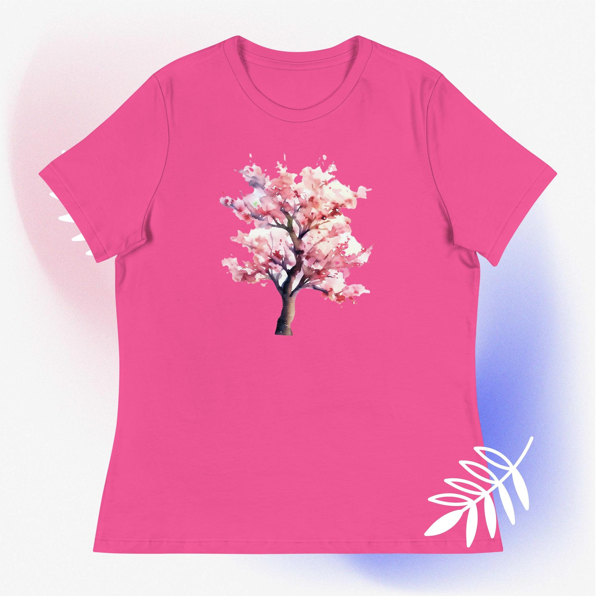 Japanese Cherry Blossom Tree T-shirt - Etsy