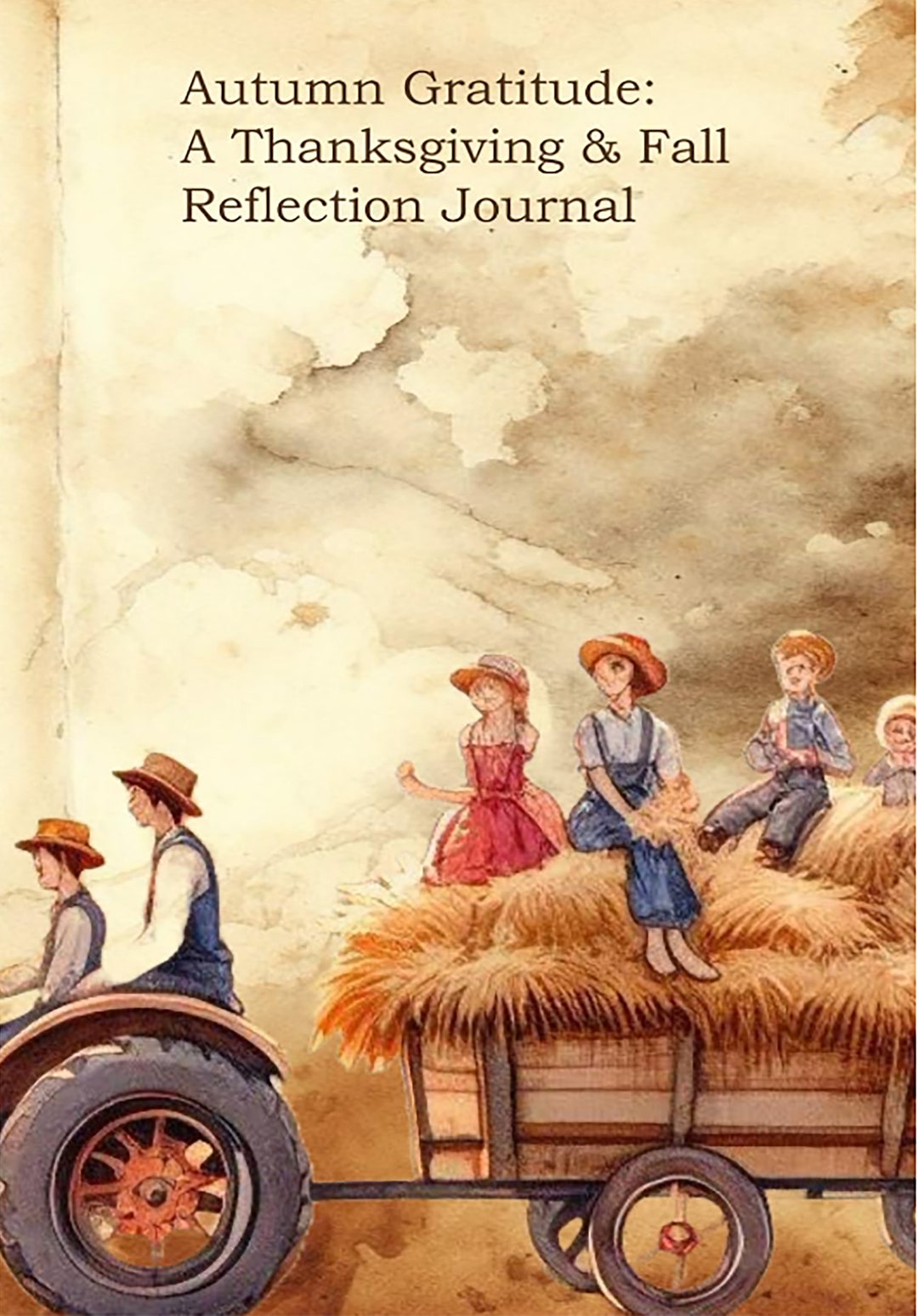 A Thanksgiving & Gratitude Reflection Journal, Gratitude Diary, Daily ...