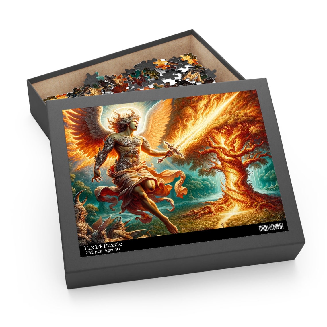 Cherubim Puzzle, Cherubim Jigsaw, Puzzle: Guarding the Tree of Life ...