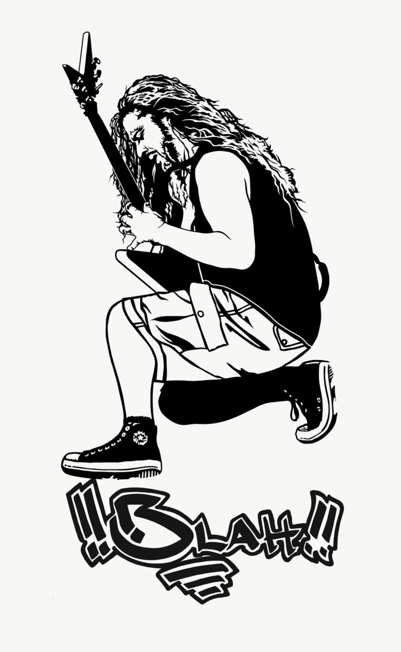 Dimebag Darrell Sticker, Pantera Decal - Etsy