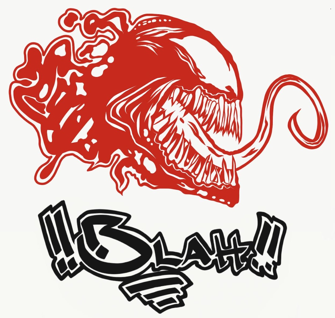 Carnage Sticker/decal. Most Detailed Carnage Vinyl Decals You Will Find ...