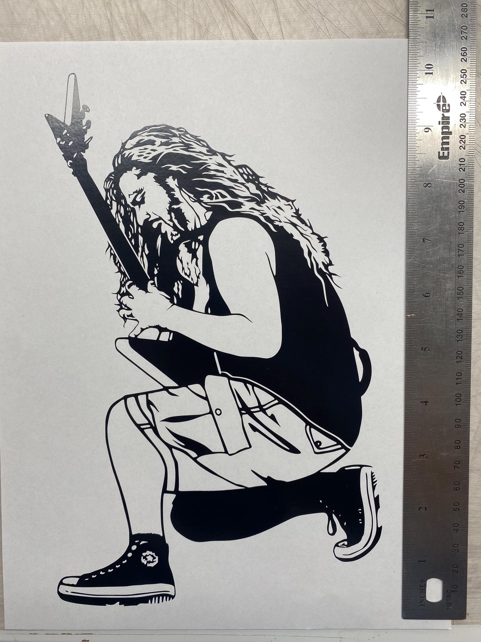 Dimebag Darrell Sticker, Dimebag Darrell Decal, Pantera Sticker ...