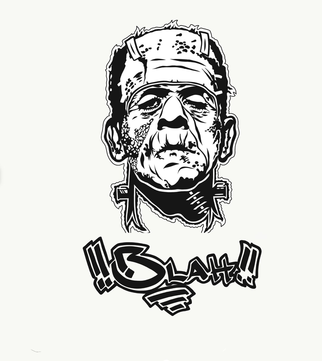 Frankenstein High Quality Vinyl Decal in Gorgeous Detail. You Wont Find ...