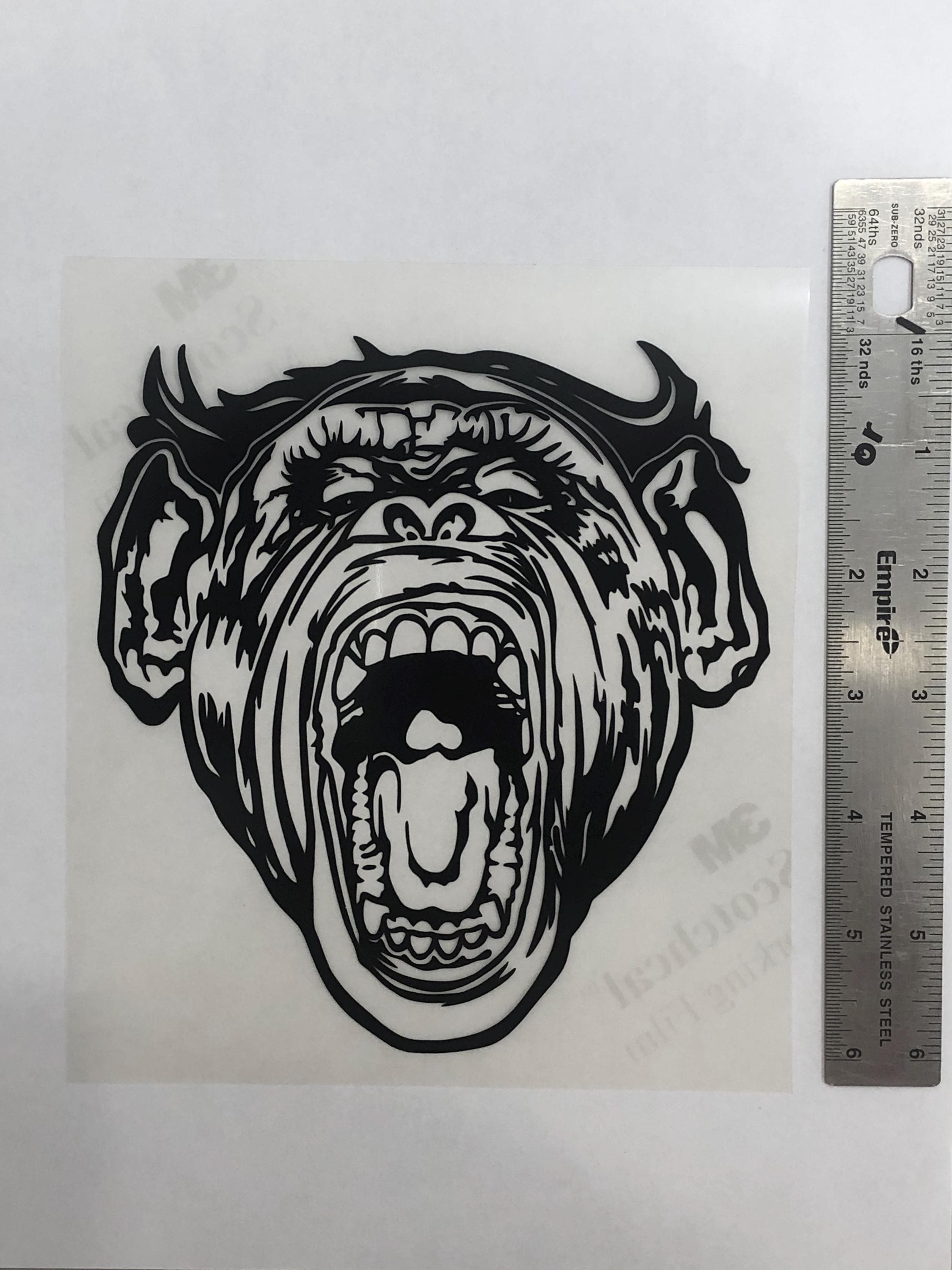 Dimebag Darrell Sticker, Dimebag Darrell Decal, Pantera Sticker ...