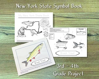 New York State Symbols, Sugar Maple Tree, Kids Printable Craft Template ...