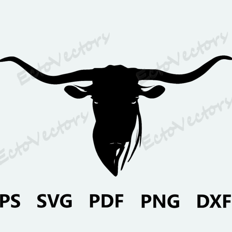 Texas Longhorn Svg - Etsy