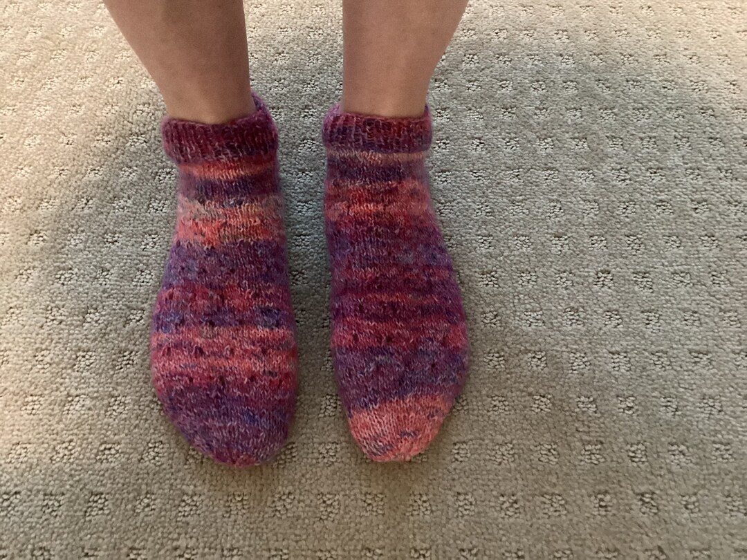 Hand Knitted Ankle Socks - Etsy