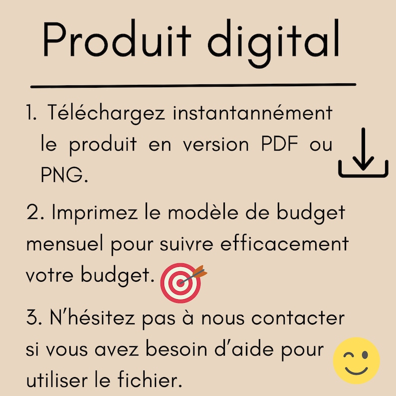 Monthly Budget Planner French Version Printable Instant Download PDF ...