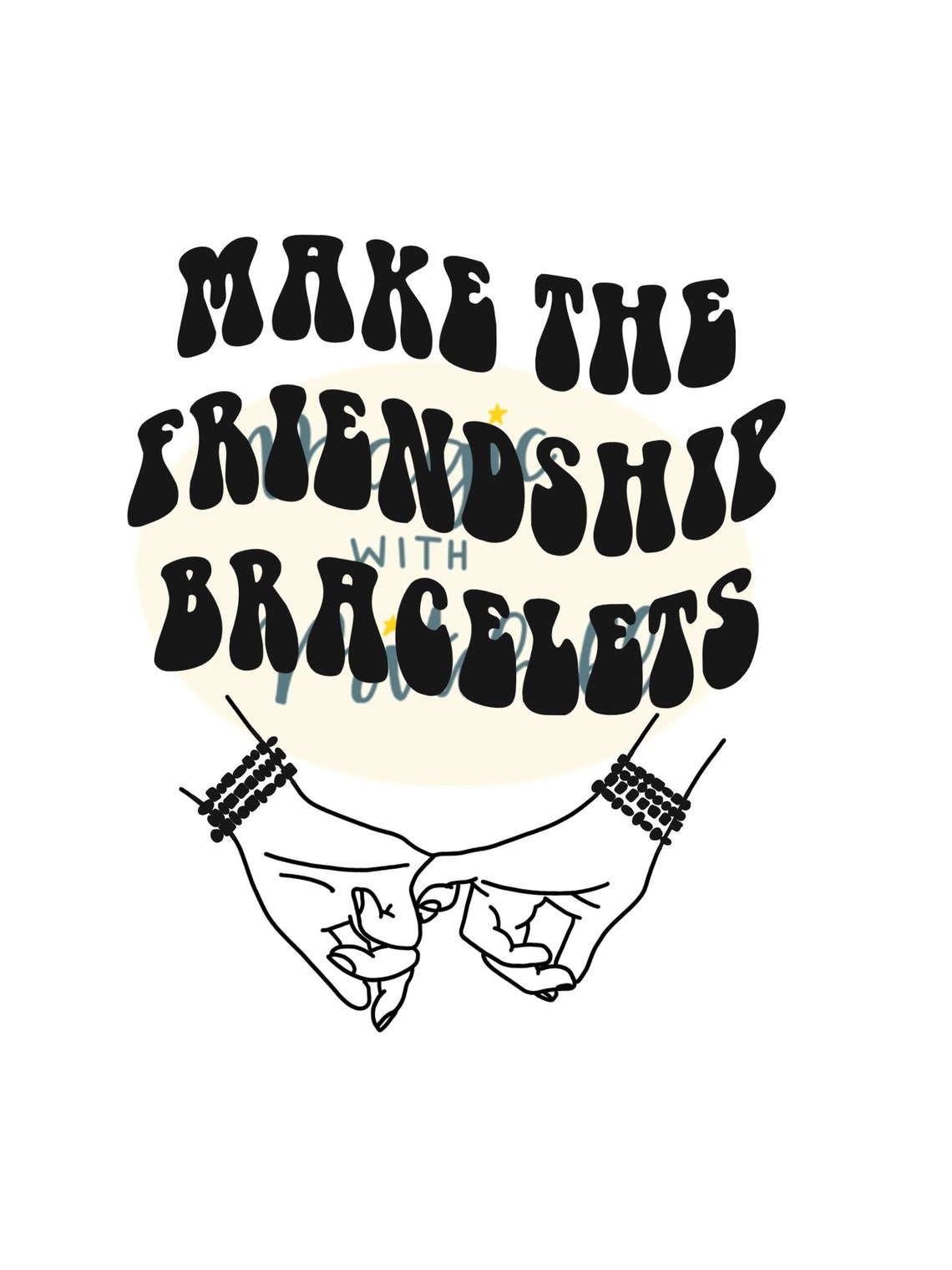 Make the Friendship Bracelets SVG Files - Etsy