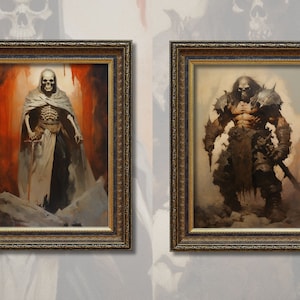 Sword & Sorcery Collection | Set of 12 Vintage Printable Files | Epic ...