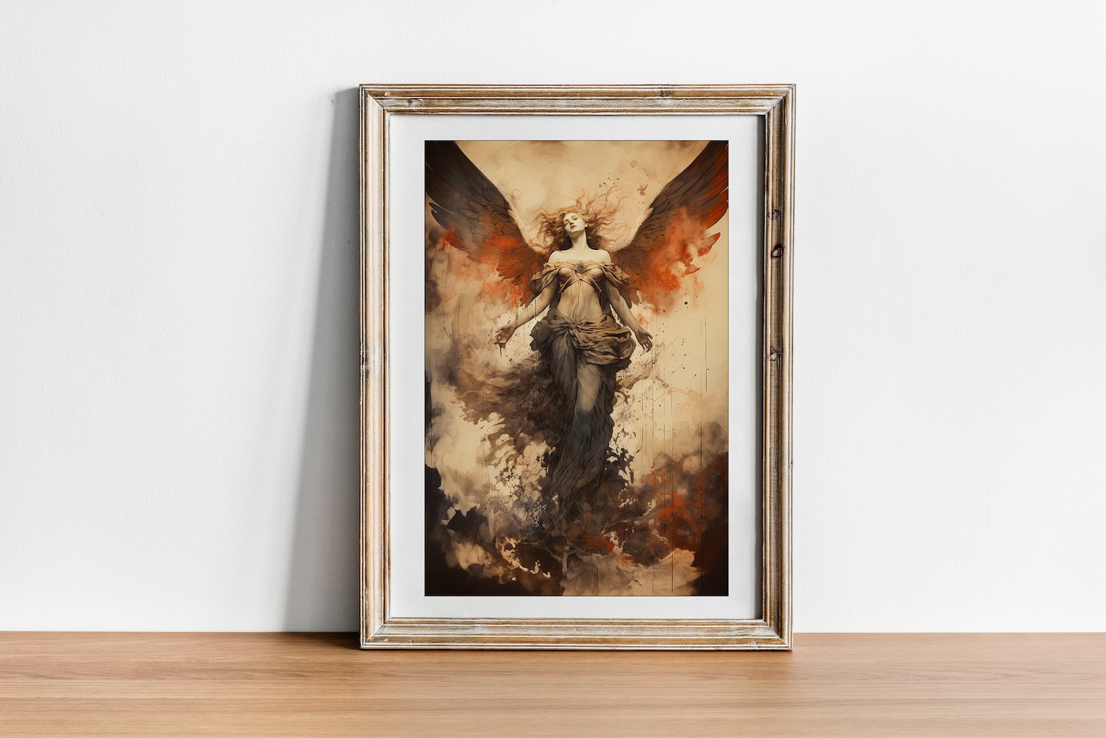 Angel Art 4K Wall Art Fantasy Poster Instant Download - Etsy