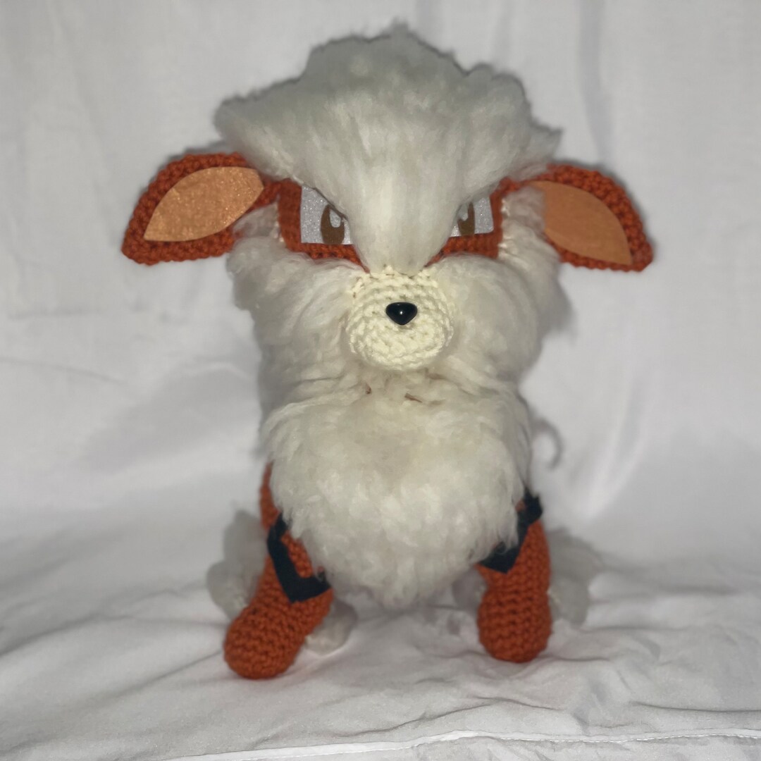 Handmade Crochet Arcanine, Amigurumi Arcanine - Etsy