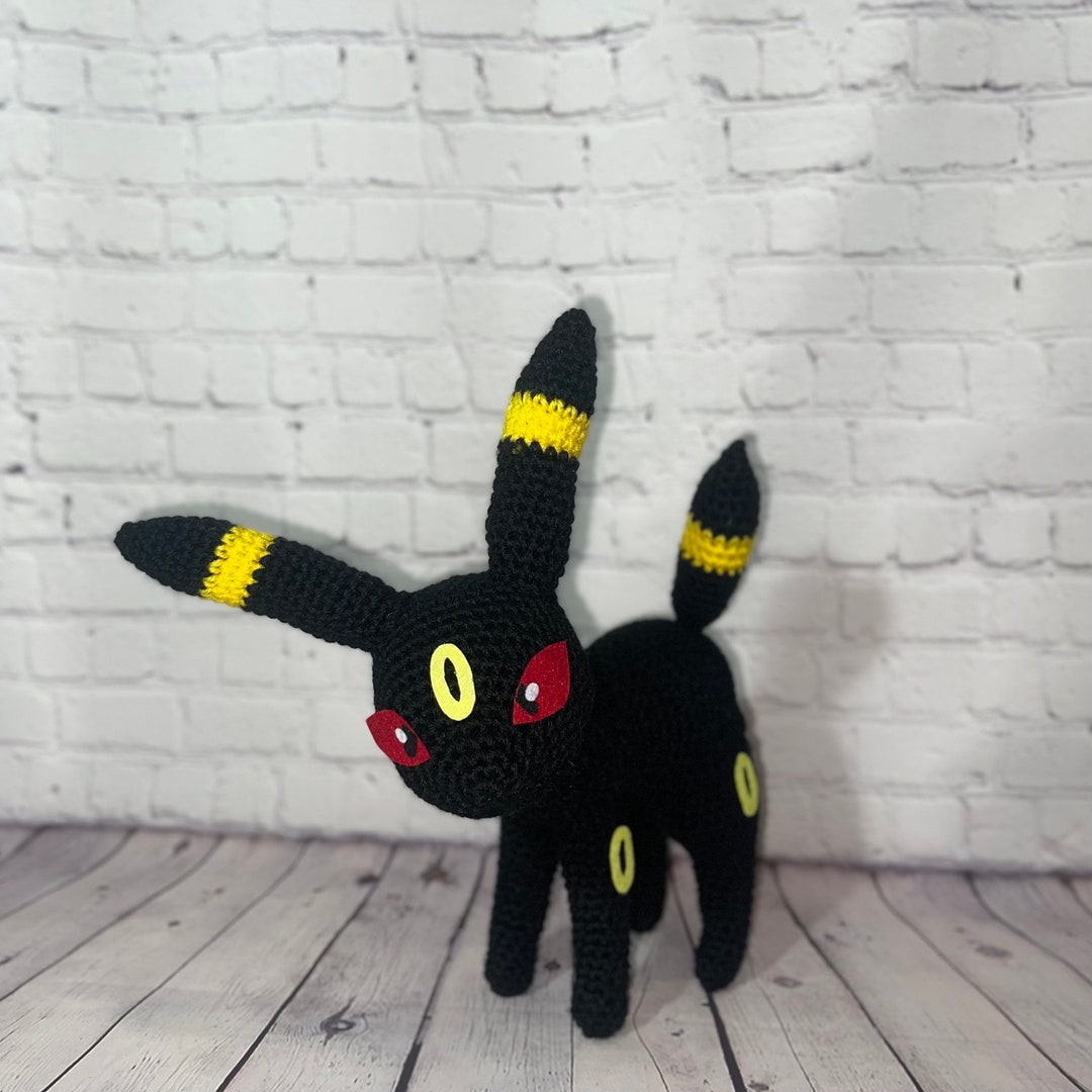 Handmade Crochet Pokemon: Umbreon, Espeon, Flareon - Acrylic Yarn Plush ...
