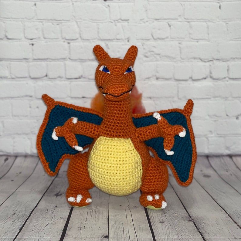 Crochet Charmander / Charizard - Etsy