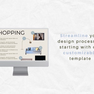 Interior Designer Mood Board Template | Digital Download for Interior ...