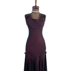 Gothic Vampire Prom Dress Chiffon Maxi Dress Asymmetrical Ballgown - Etsy