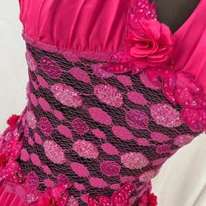 Vintage Pink Transparent Dress Vintage Pink Halter Neck Prom Dress - Etsy