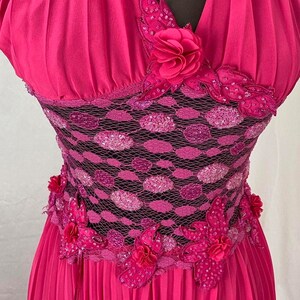 Vintage Pink Transparent Dress Vintage Pink Halter Neck Prom Dress - Etsy