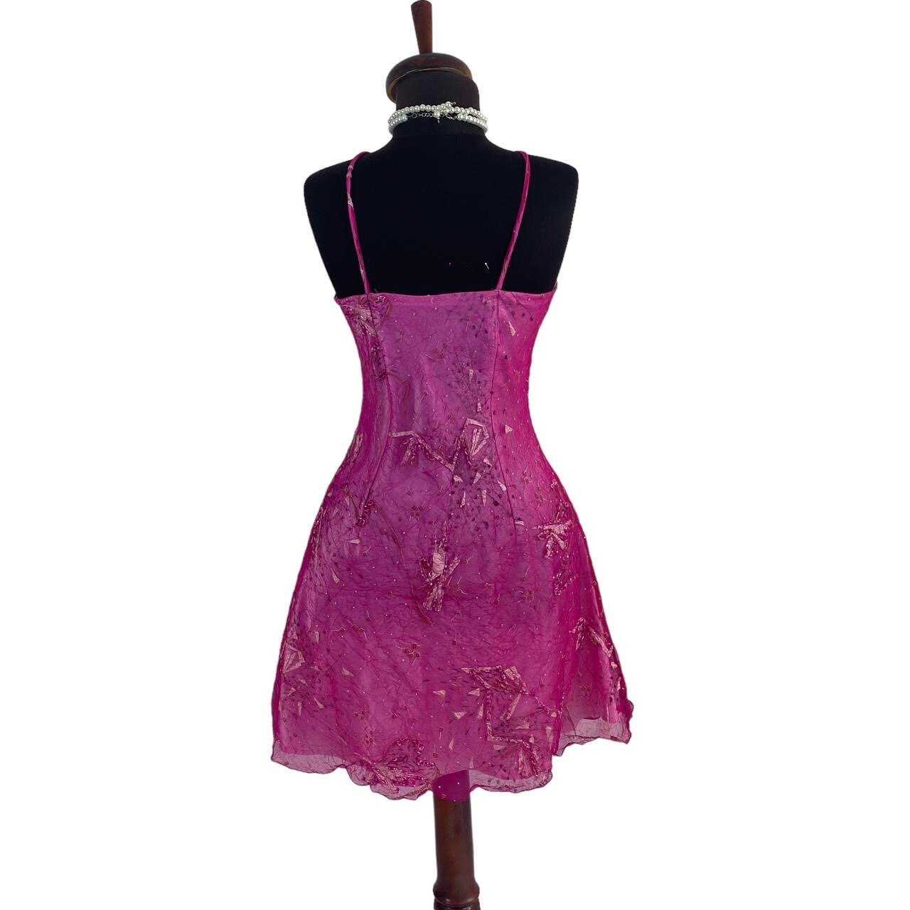 Y2k Pink Mini Dress , Party Dress , Graduation Dress - Etsy