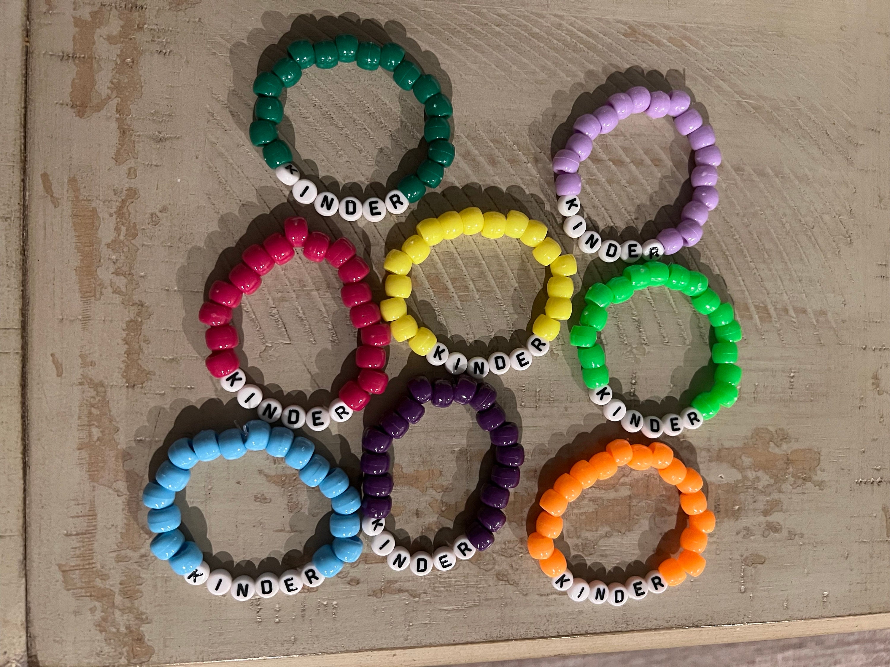 Grade Level Bracelets, School Bracelets, Teacher Bracelet, Student Gift ...