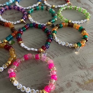 Disney Princess Themed Friendship Bracelets (various Options Available ...